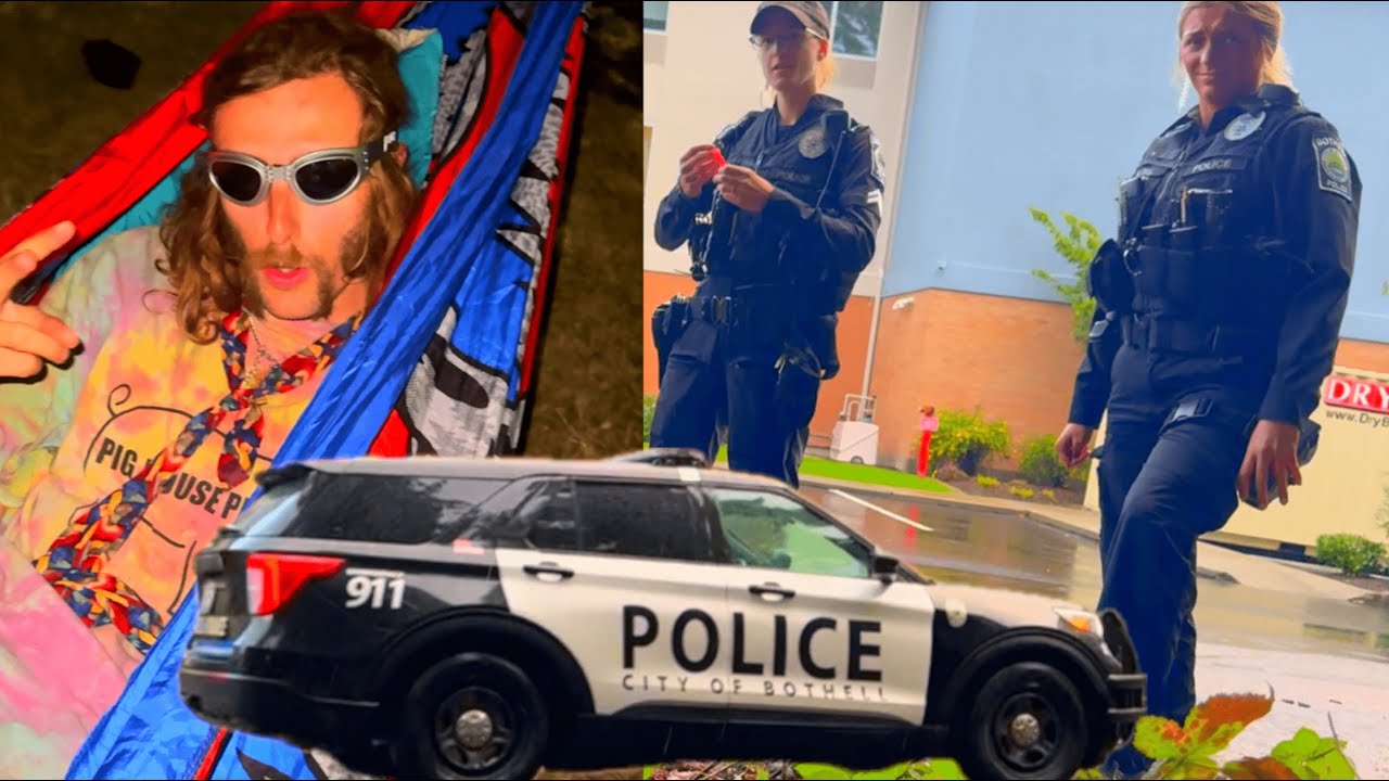 Stealth Camping BUSTED BY COPS! - YouTube