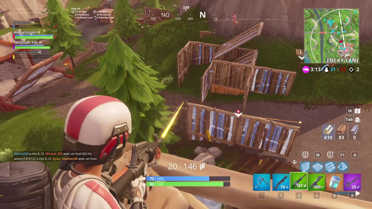 Fortnite gameplay 50vs50 - YouTube