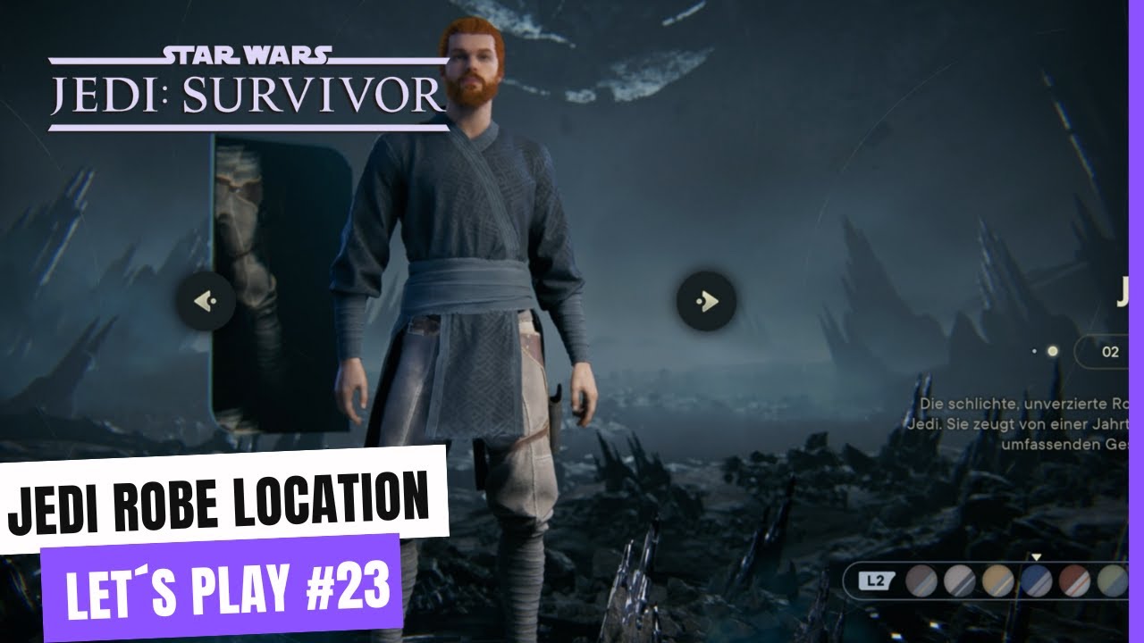 JEDI ROBE LOCATION / FINDEN | Star Wars Jedi Survivor Gameplay Deutsch ...