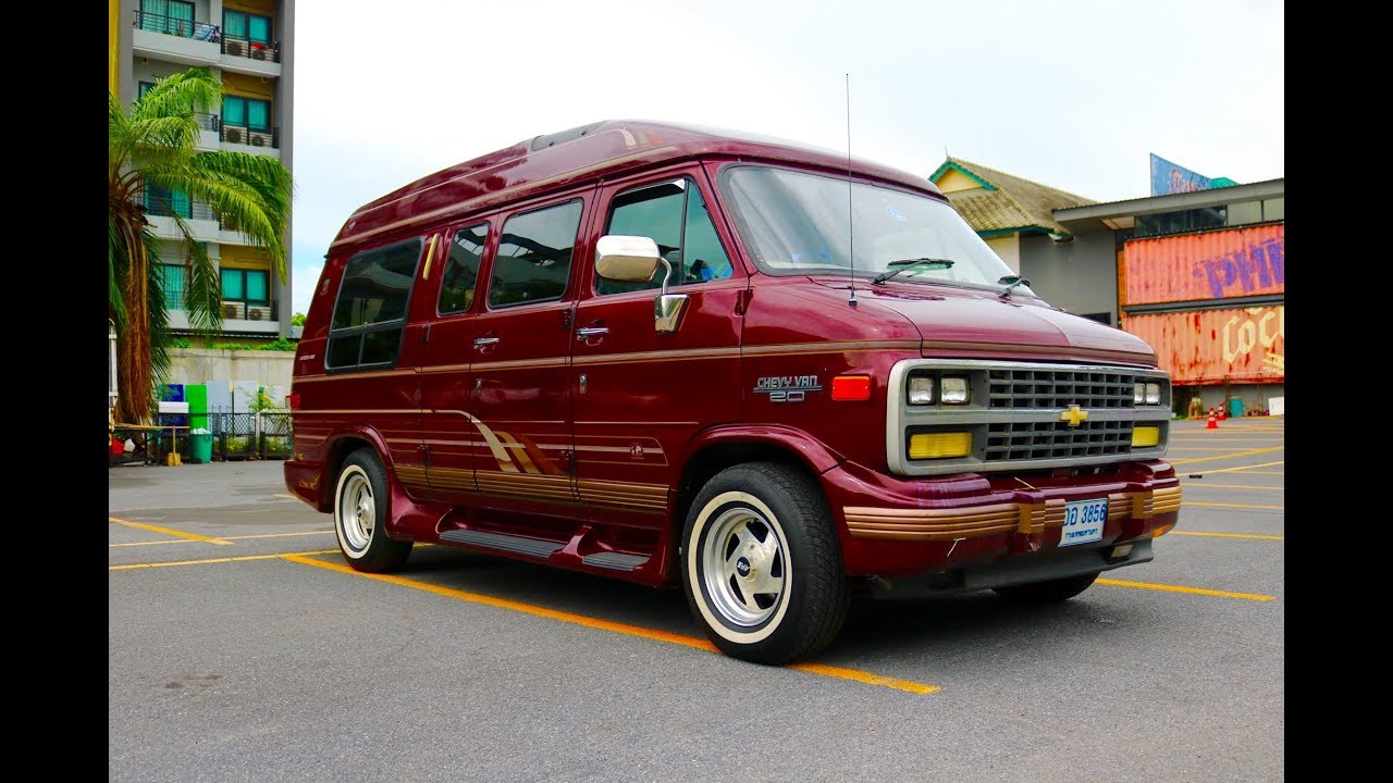 Chevy van g20 สภาพโดนๆ รถครอบครัว คุ้มค่าเกินราคา Mega Moto - YouTube