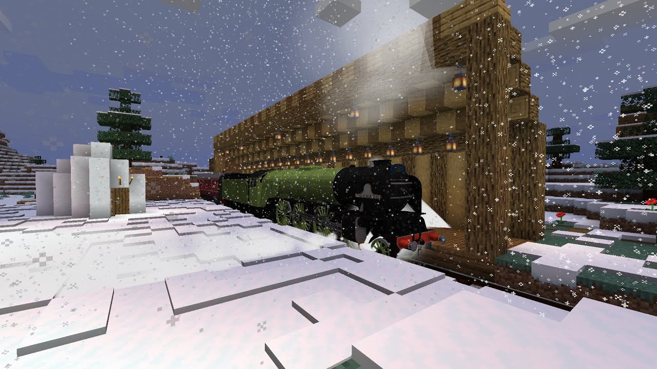 Minecraft Immersive Railroading with Queensland Rail trains 18 - YouTube