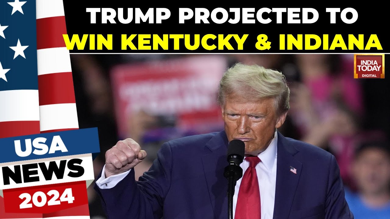 US Election Result LIVE: Trump Projected To Win Indiana & Kentucky As ...