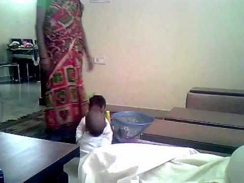 Babysitter separates twin babies.