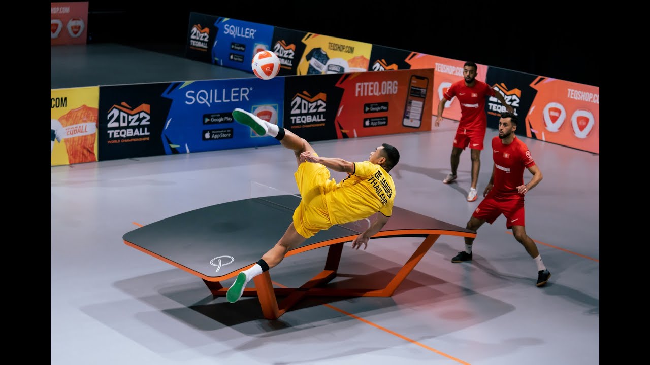 Men's Doubles Thailand VS. Tunisia Teqball World Championships 2022 ...