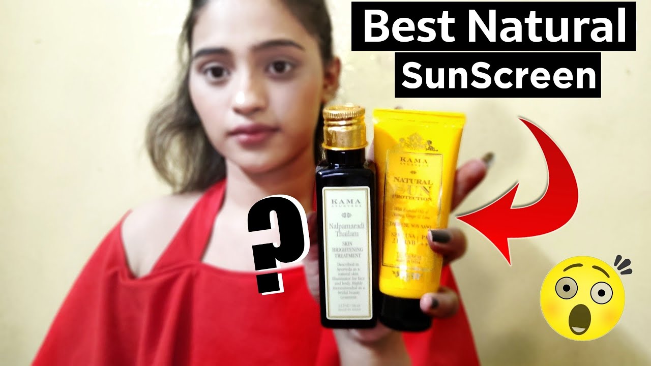 Best Natural Sunscreen | Best Sunscreen | kama ayurveda products - YouTube