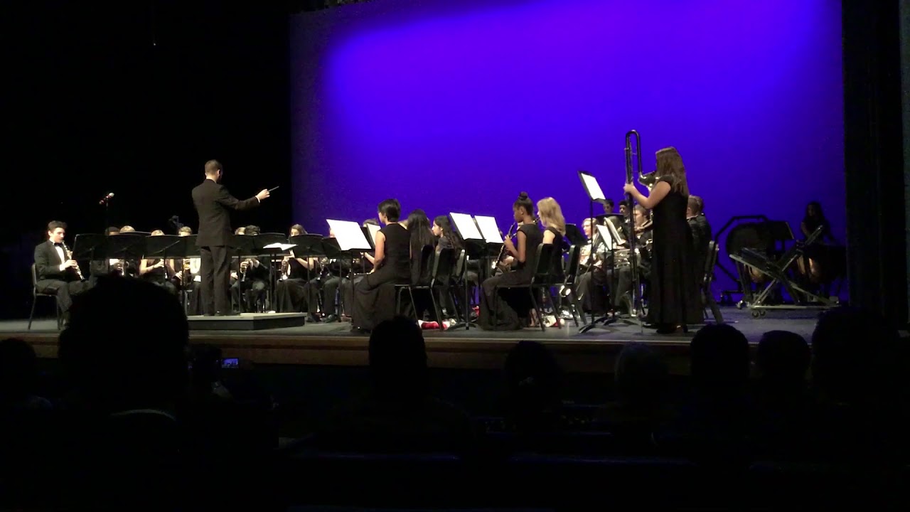 Stafford High School Wind Ensemble at A Winter Concert 2019 - YouTube