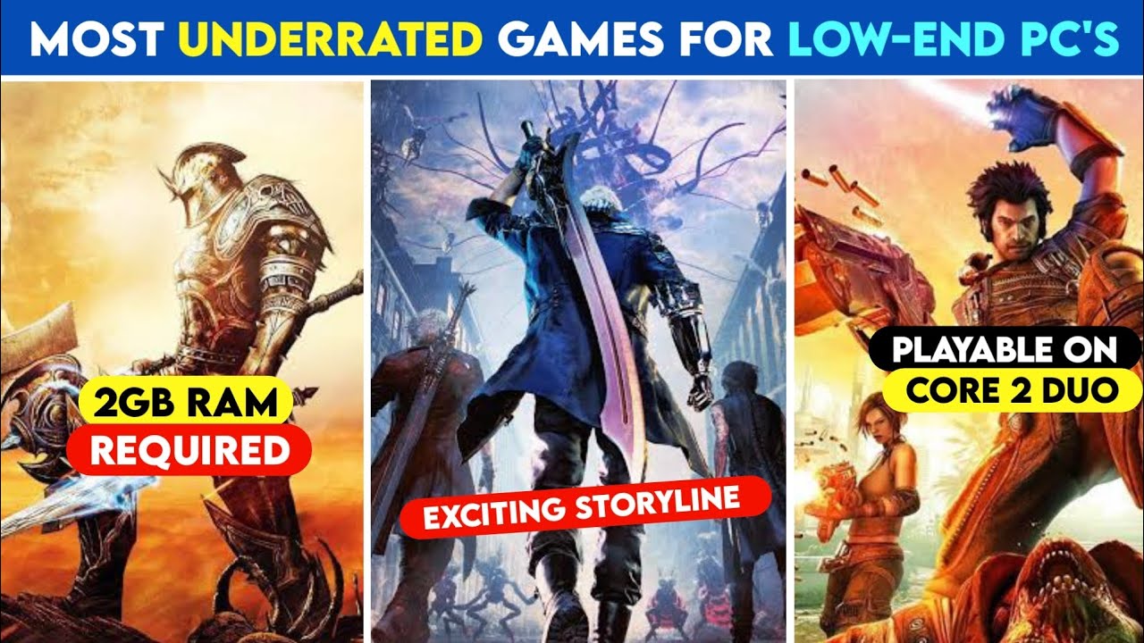 Most Underrated Games For LOW-END PC'S | Factz Gaming - YouTube