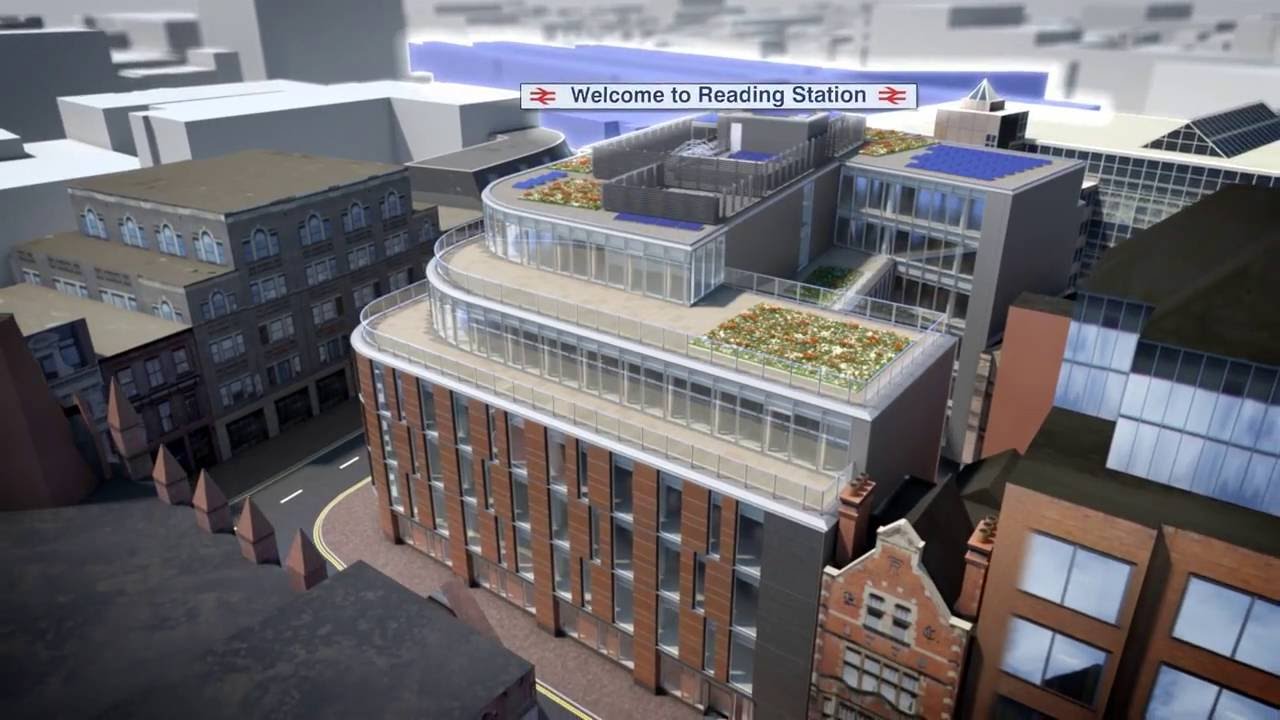 R+ Reading new office space development - YouTube