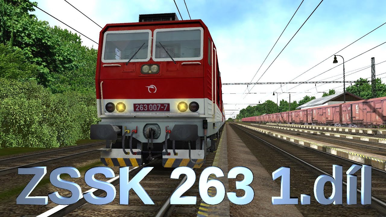 Open Rails - ŽSR 130/ ZSSK 263 / Nové Zámky - Štúrovo/ 1.díl - YouTube