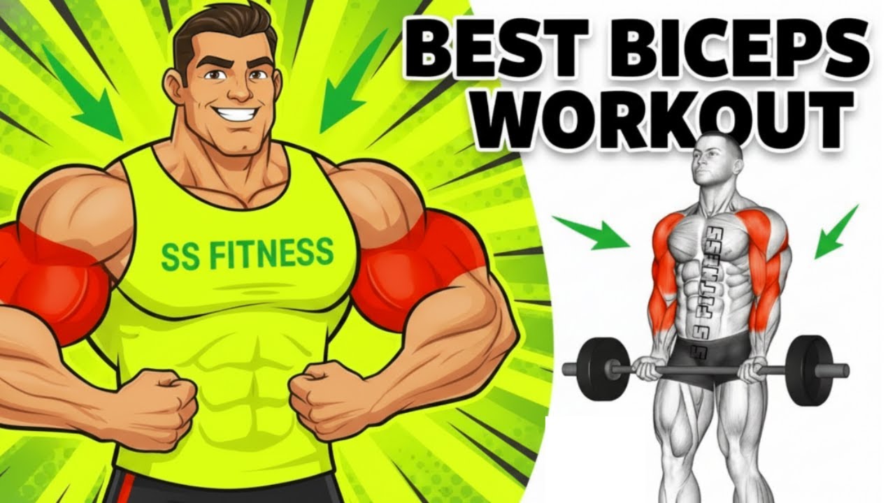 6 Best Biceps Workout At Gym Guide For Fast Growth Naturally - YouTube