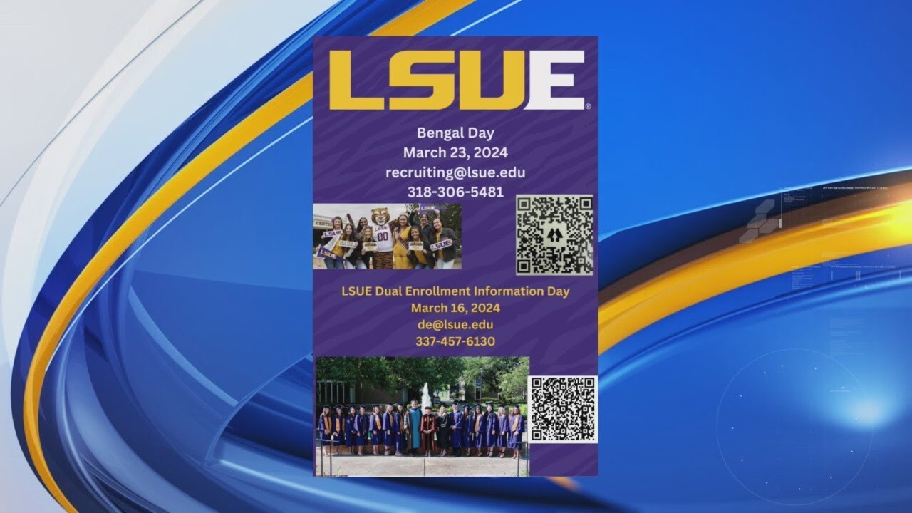 LSUE Dual Enrollment Information Day and Bengal Day - YouTube