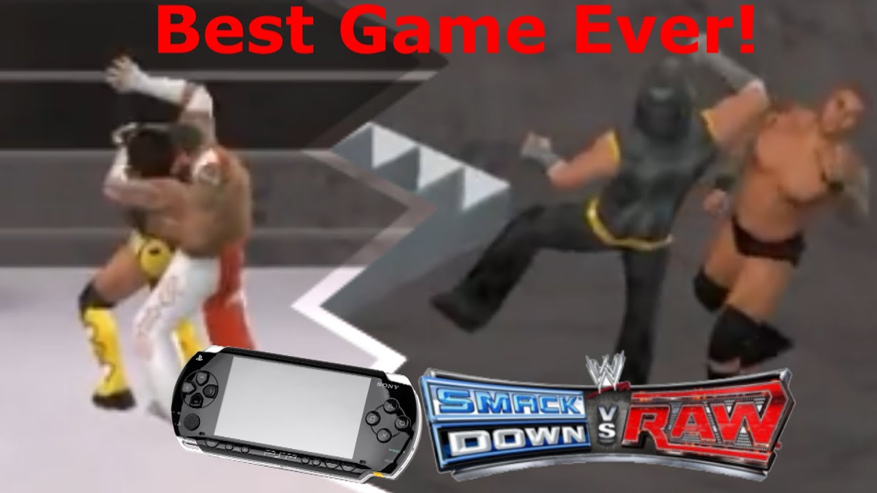 WWE Smackdown Vs Raw 2011 PSP - Funny Gameplay !! #1 - YouTube