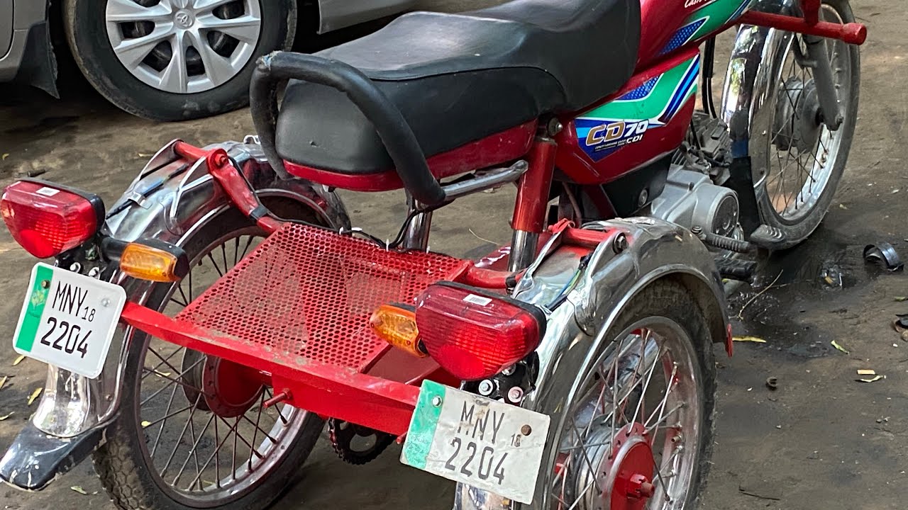 Modified bike CD 70 new project complete - YouTube