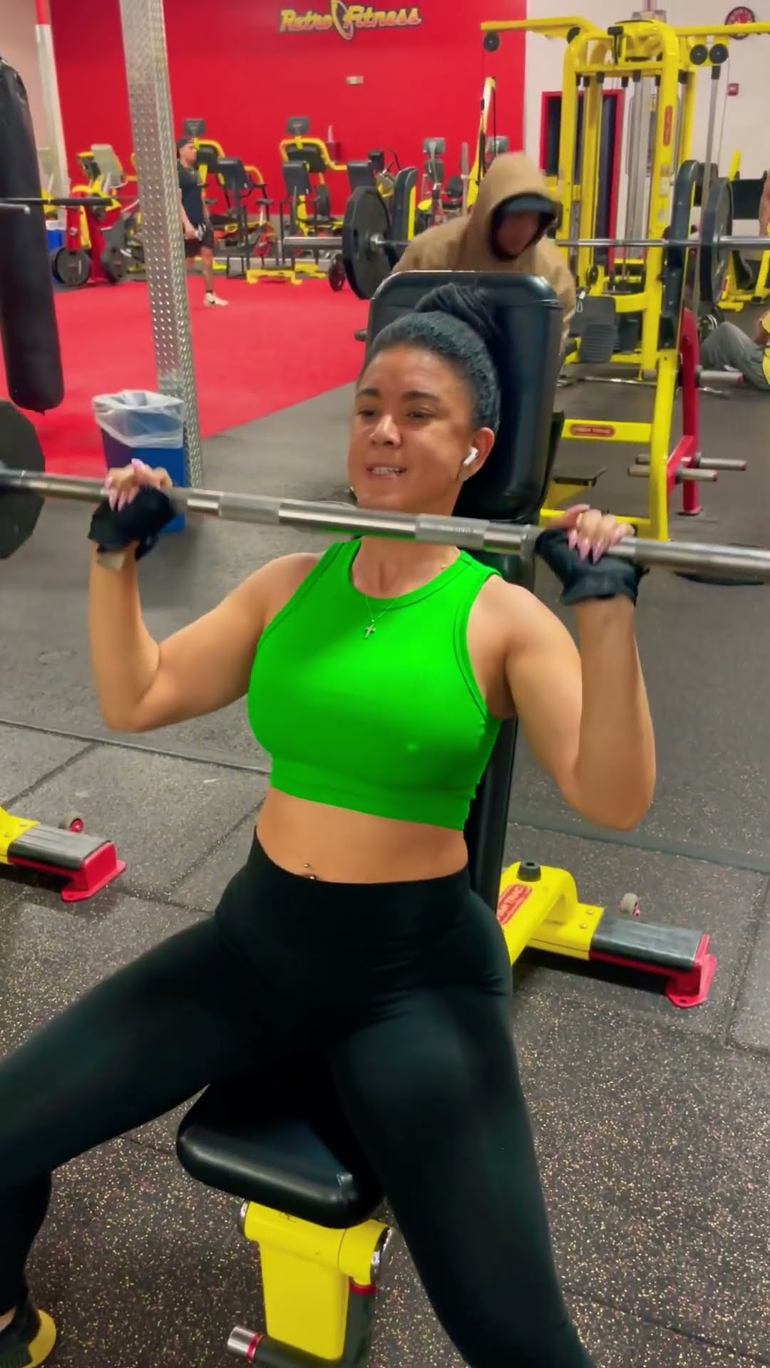 Dominican model shoulder workout #fitness #fitnessmodel #fitnessjourney ...
