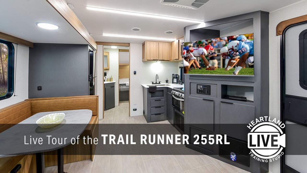 Great Value + Beautiful Interiors in the 2025 Trail Runner 255RL - YouTube