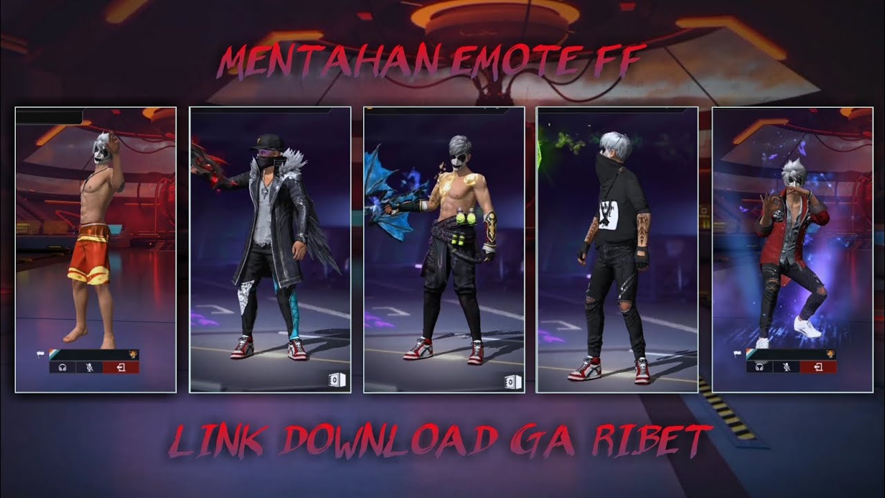 5 MENTAHAN EMOTE FF TERBARU || MENTAHAN VIDEO FF - YouTube