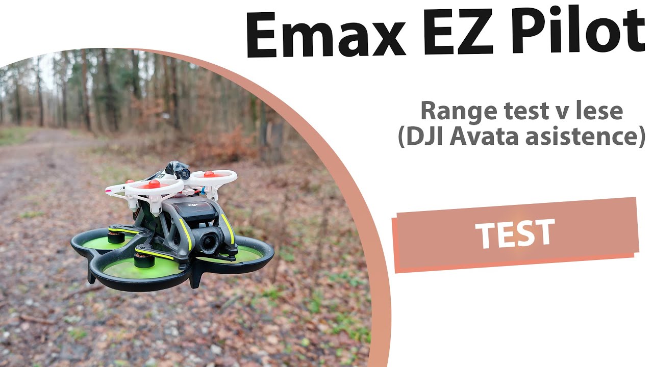 Emax EZ Pilot range test v lese - YouTube