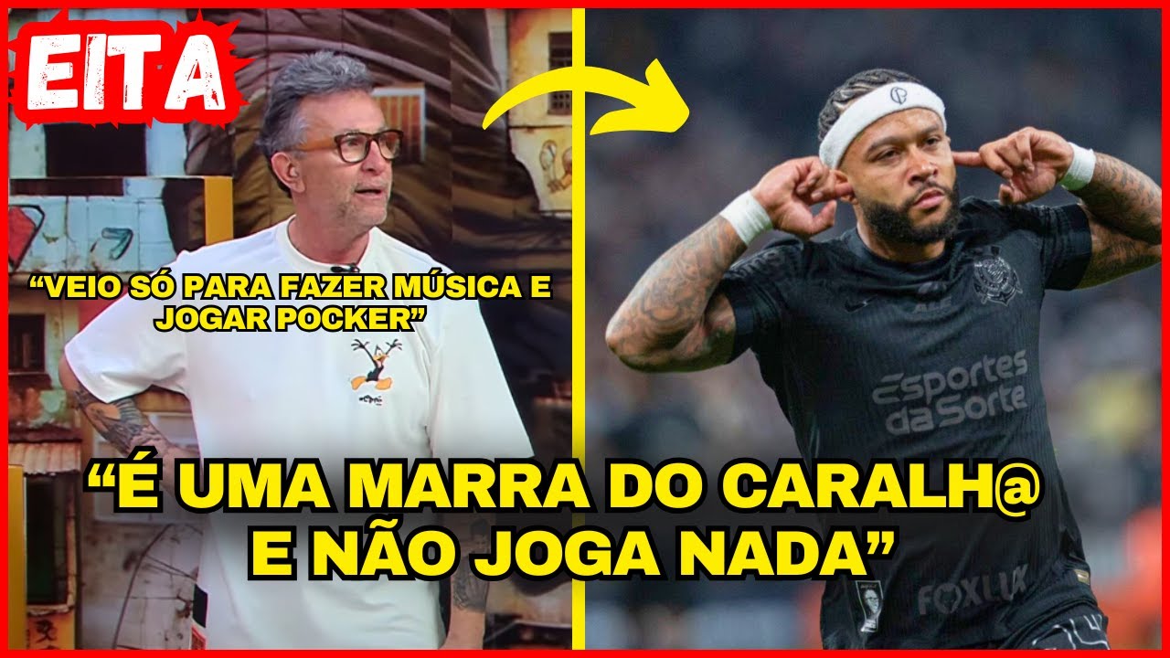 🚨NETO DETONA MEMPHIS DEPAY APÓS DERROTA NA LIBERTADORES - YouTube