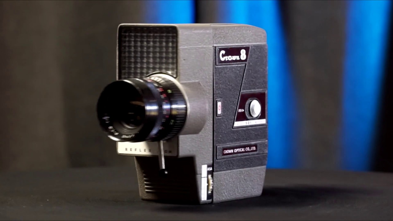 Crown 8 Model 501 8mm Film Camera - YouTube