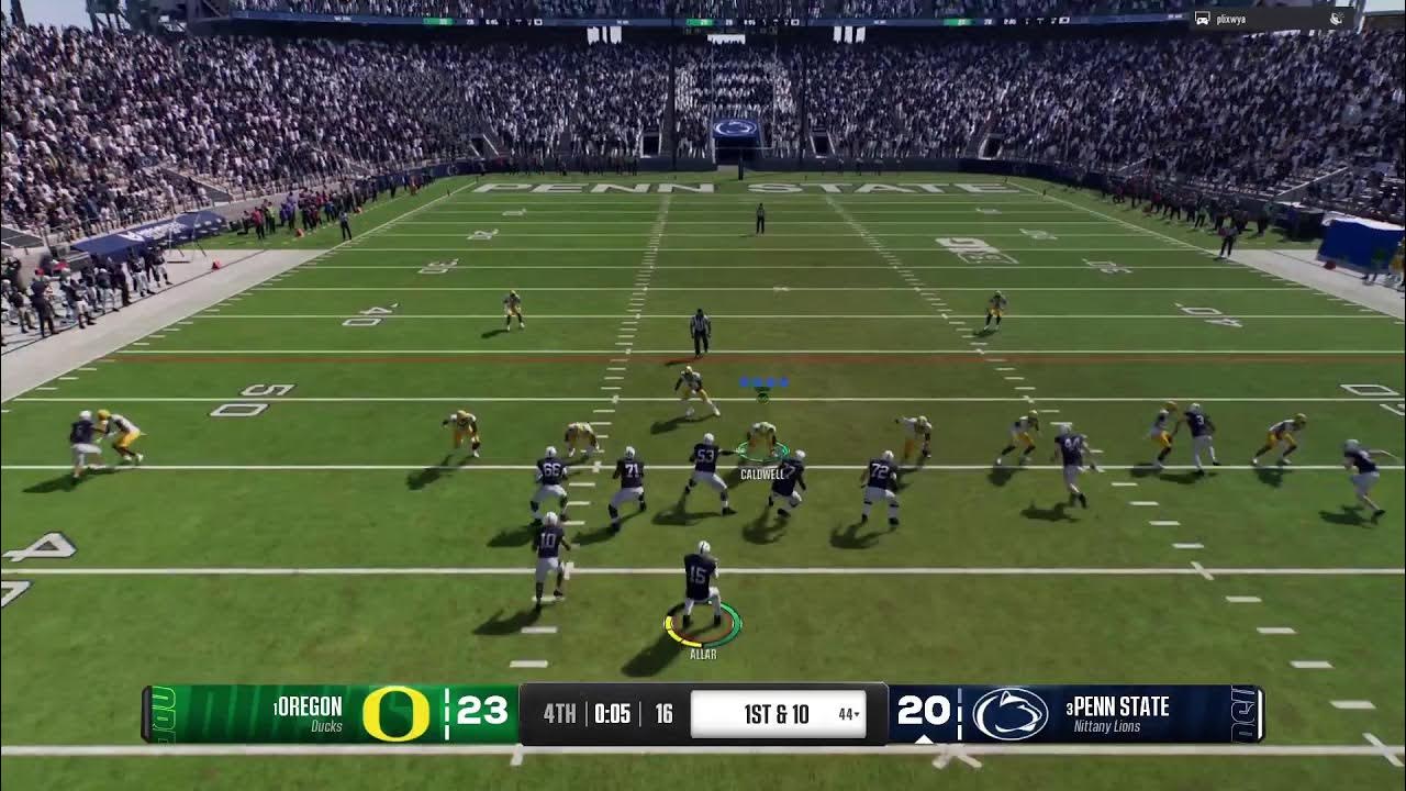 CFB 25 gameplay - YouTube