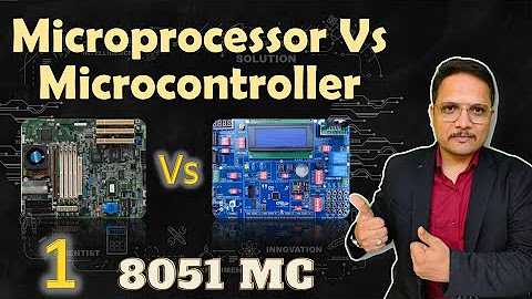 Microcontroller and Microprocessor - YouTube