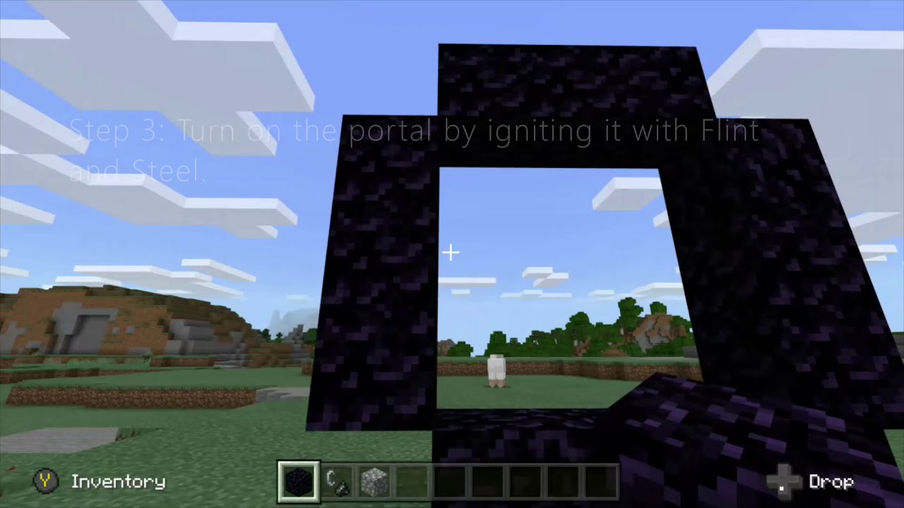 How to Build the Nether Portal in Minecraft with Mr. Chris from Overton ...