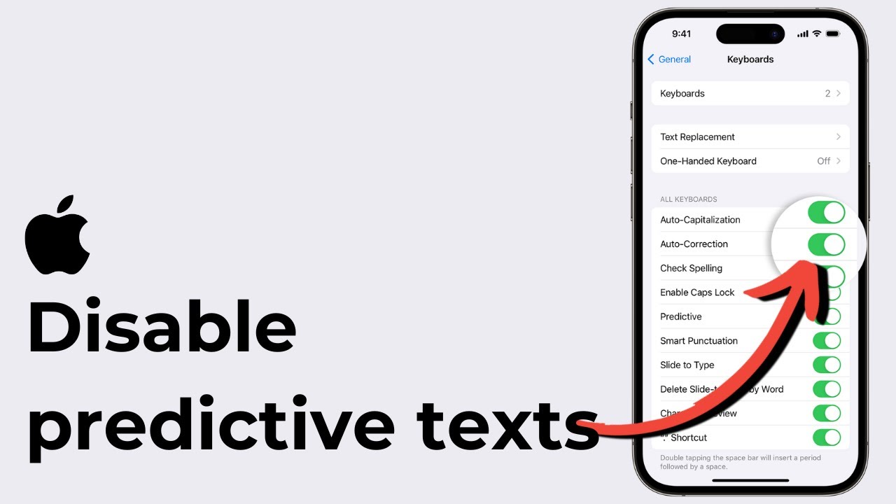 How To Turn Off Auto-Correct On iPhone - YouTube
