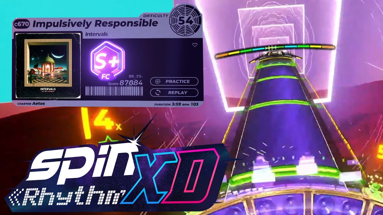 Spin Rhythm XD - Impulsively Responsible by Intervals (custom chart) XD ...