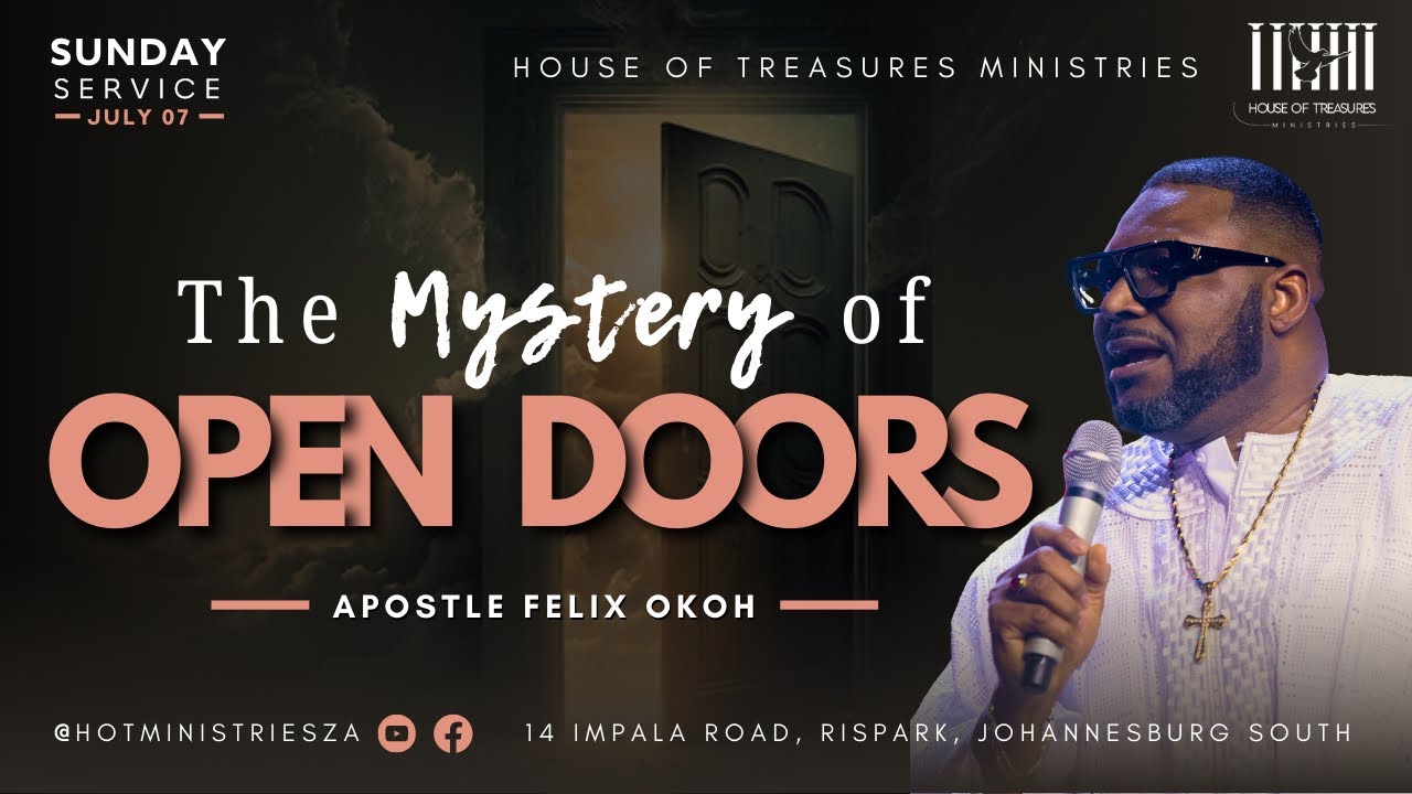 Sunday Celebration Service || Apostle Felix Okoh - The Mystery of Open ...