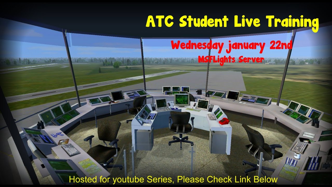 FSX ATC Student Live! - YouTube