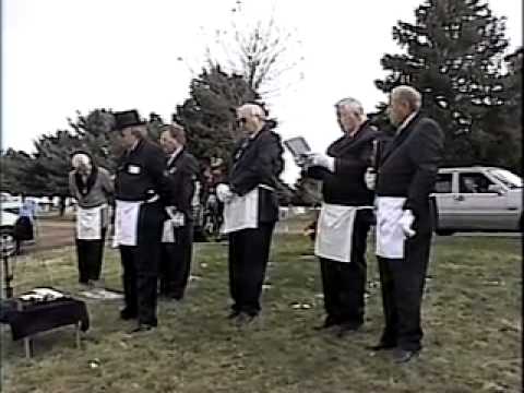 Bill Wood Masonic Funeral - YouTube