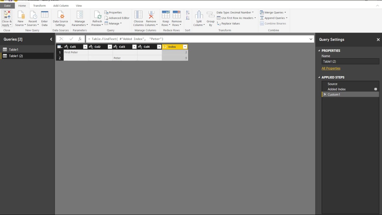 PBI Table.FindText - YouTube
