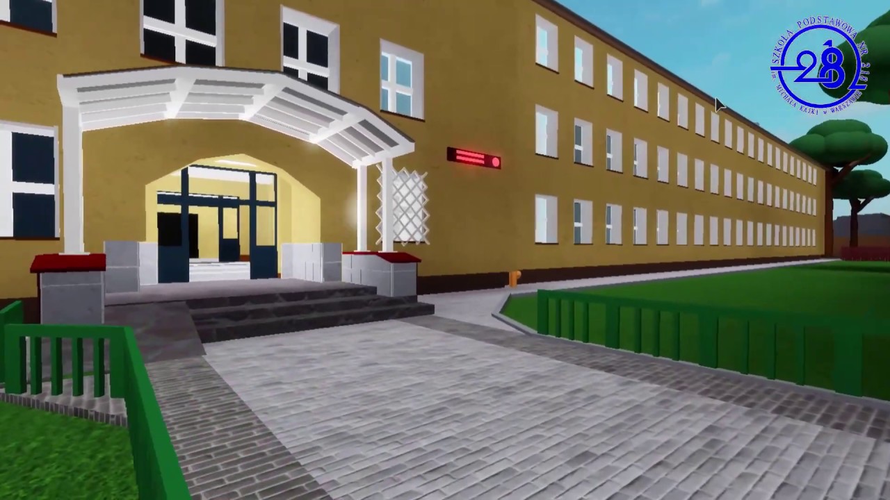 Model szkoły w Roblox - projekt edukacyjny 2019/2020 - YouTube