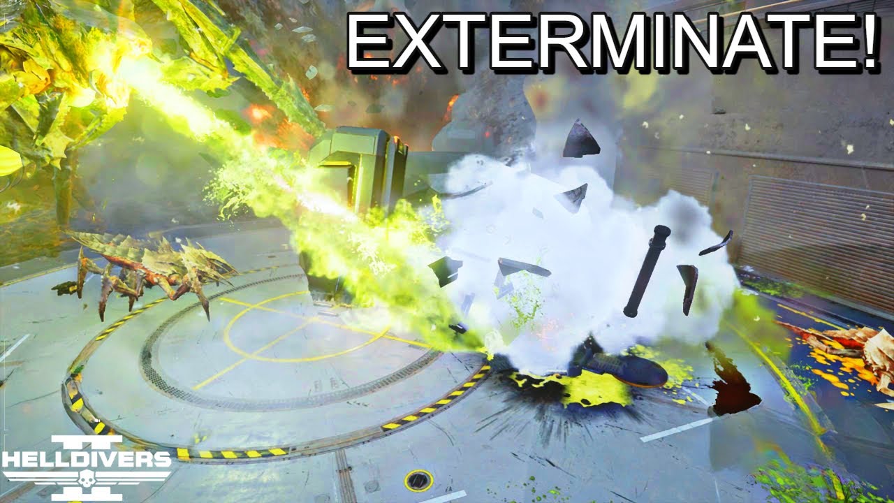 Crimsica Extermination on Extreme Difficulty - Helldivers 2 - YouTube