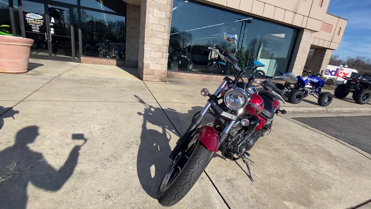 USED 2010 YAMAHA RAIDER RED LOWELL NC - YouTube