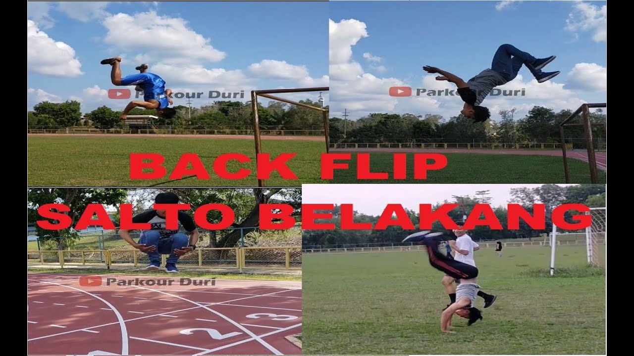 TUTORIAL BACK FLIP (4) - SALTO BELAKANG BY PARKOUR DURI - YouTube
