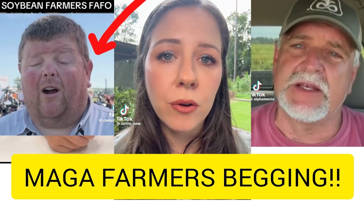 MAGA SOYBEAN FARMERS Begging America for Socialism After Voting RED! # ...