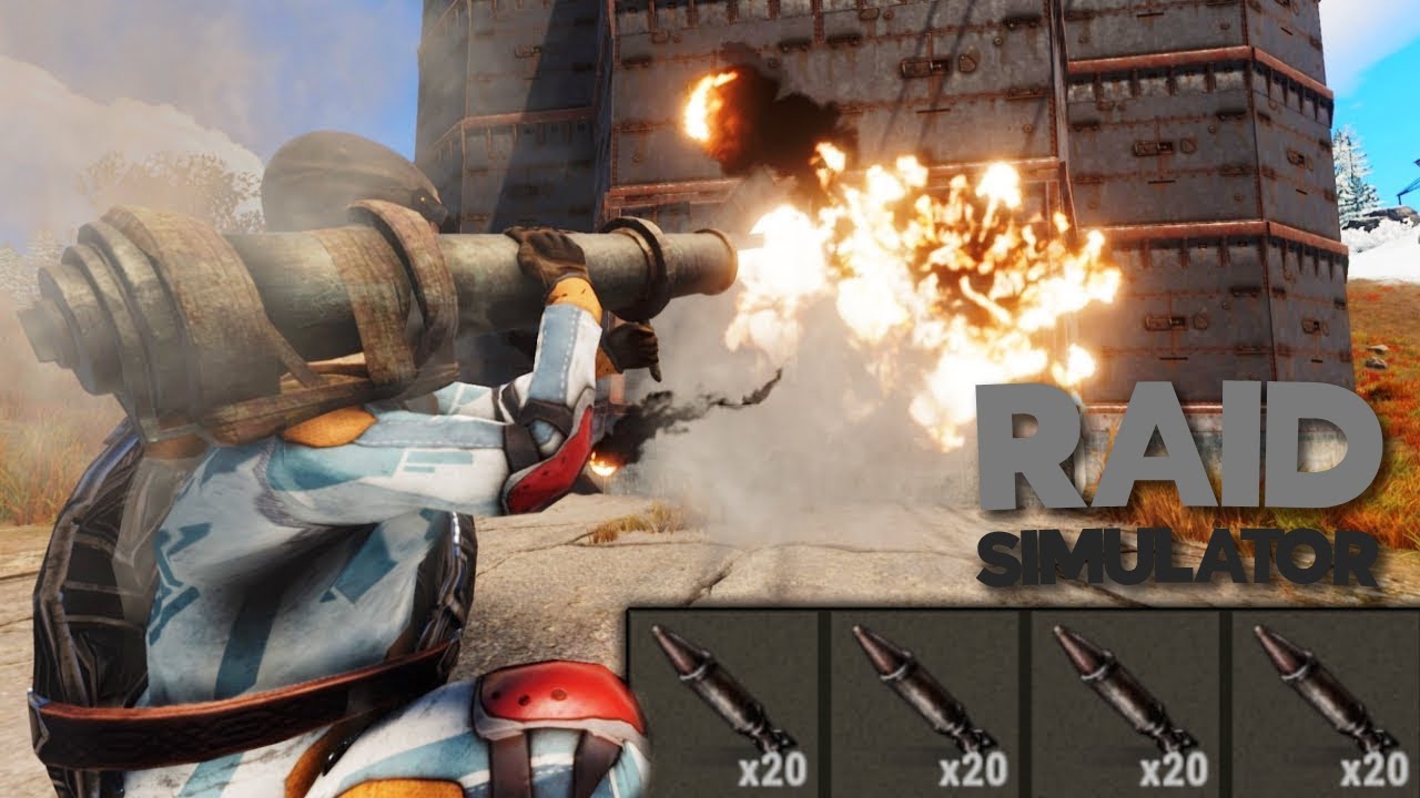 Raiding simulator in Rust! - YouTube