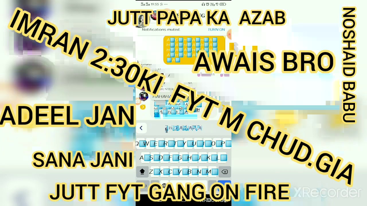 JUTT GANG ON FIRE IMRAN CHUD GIA 2:30 GHMTY KI FYT M - YouTube