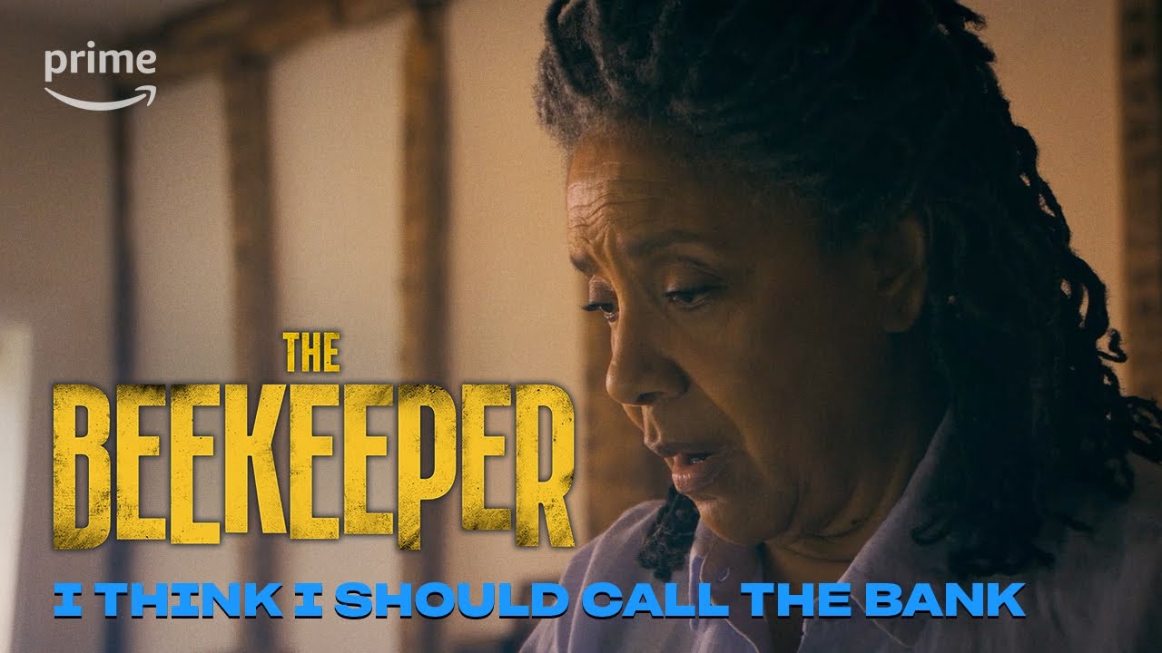 The Beekeeper: I Think I Should Call the Bank | Prime Video - YouTube