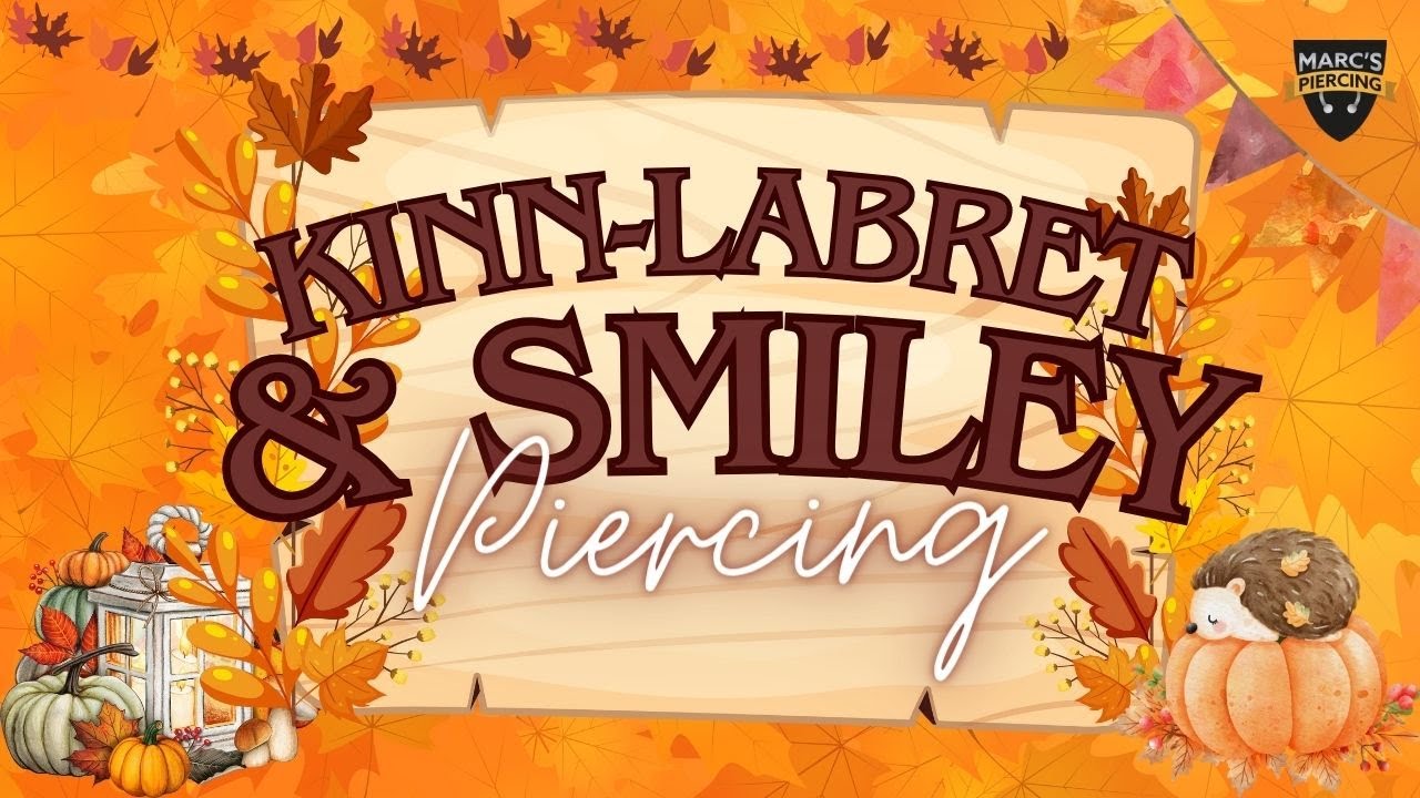 Doppelt gemoppelt 🧑🏻‍🤝‍🧑🏼 Kinn-Labret und Smiley für Melanie🔥 ┃💉Marc's ...