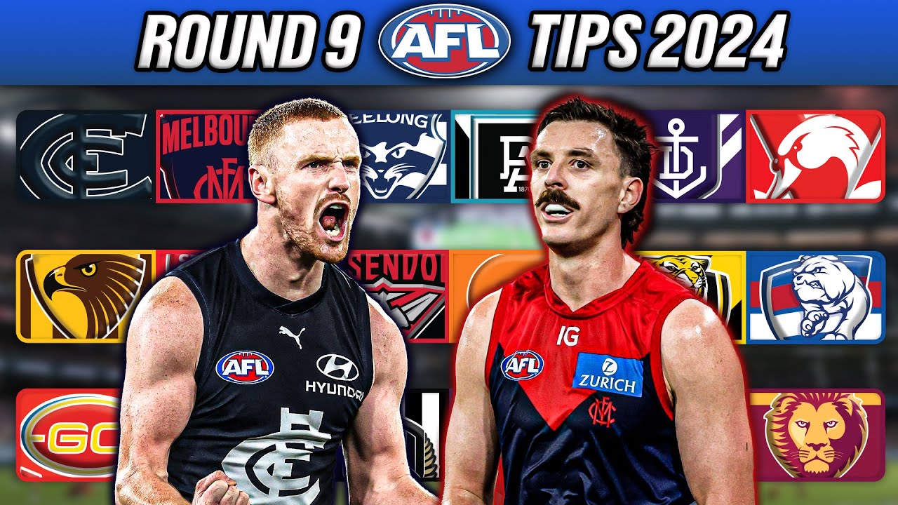 AFL Round 9 | Tips & Predictions 2024 - YouTube