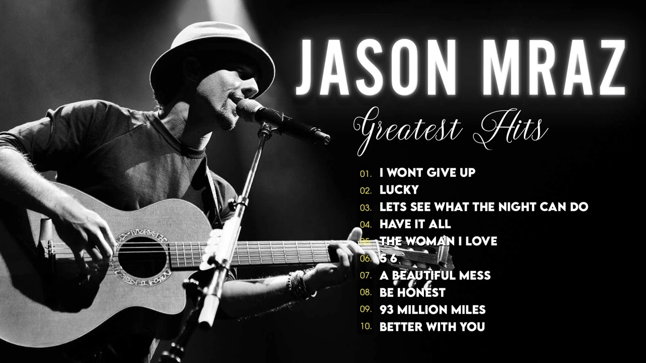 Jason Mraz Hot Songs Playlist 2022 - Jason Mraz Greatest Hits Full ...