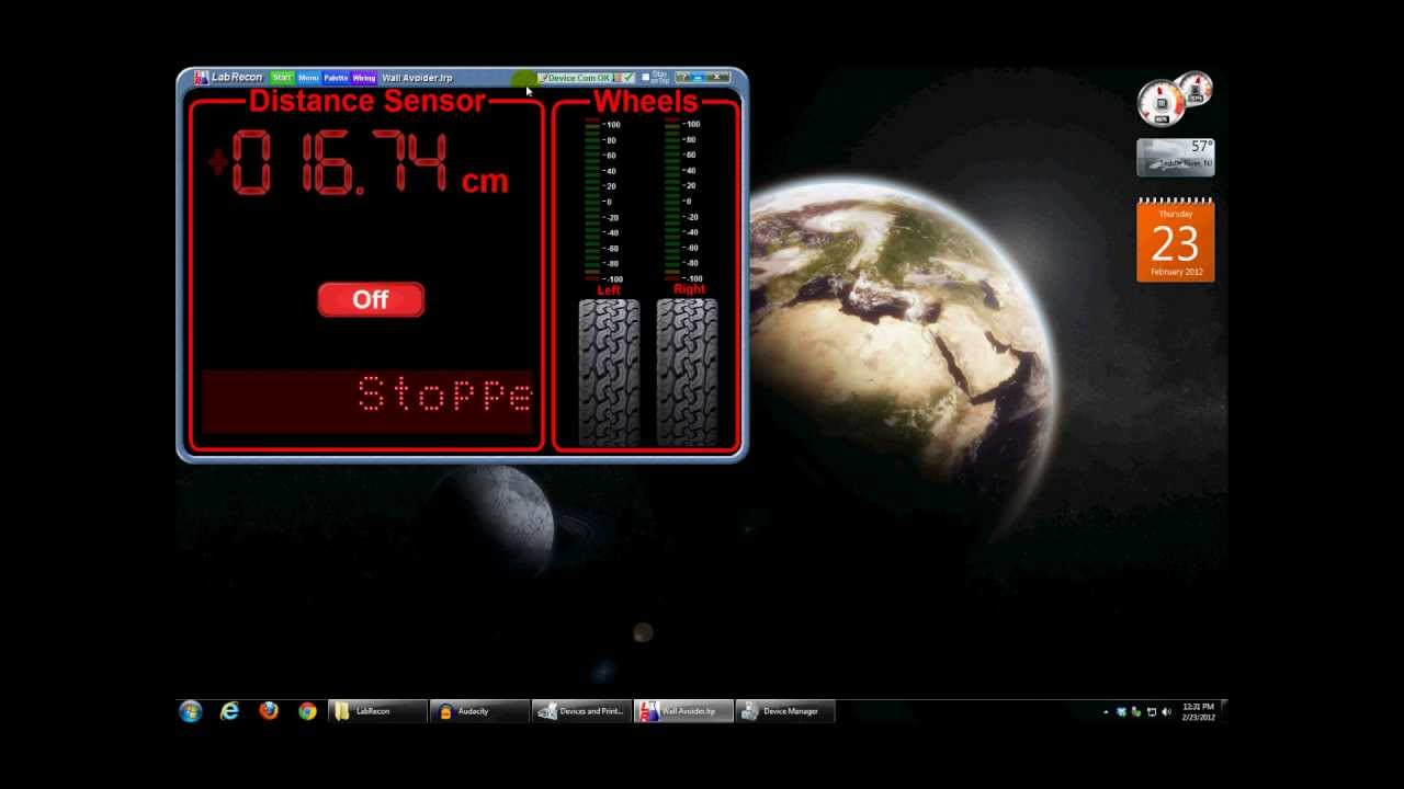 Tutorial: Wall Avoidance Robot - YouTube