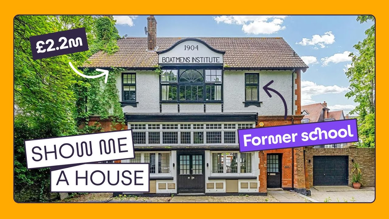 Inside a £2.2m converted canal school in Brentford | Show Me a House ...