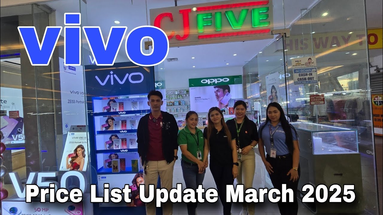 Vivo Price List Update March 2025, Vivo V50 5G, Vivo V40 5G, Vivo V40 ...