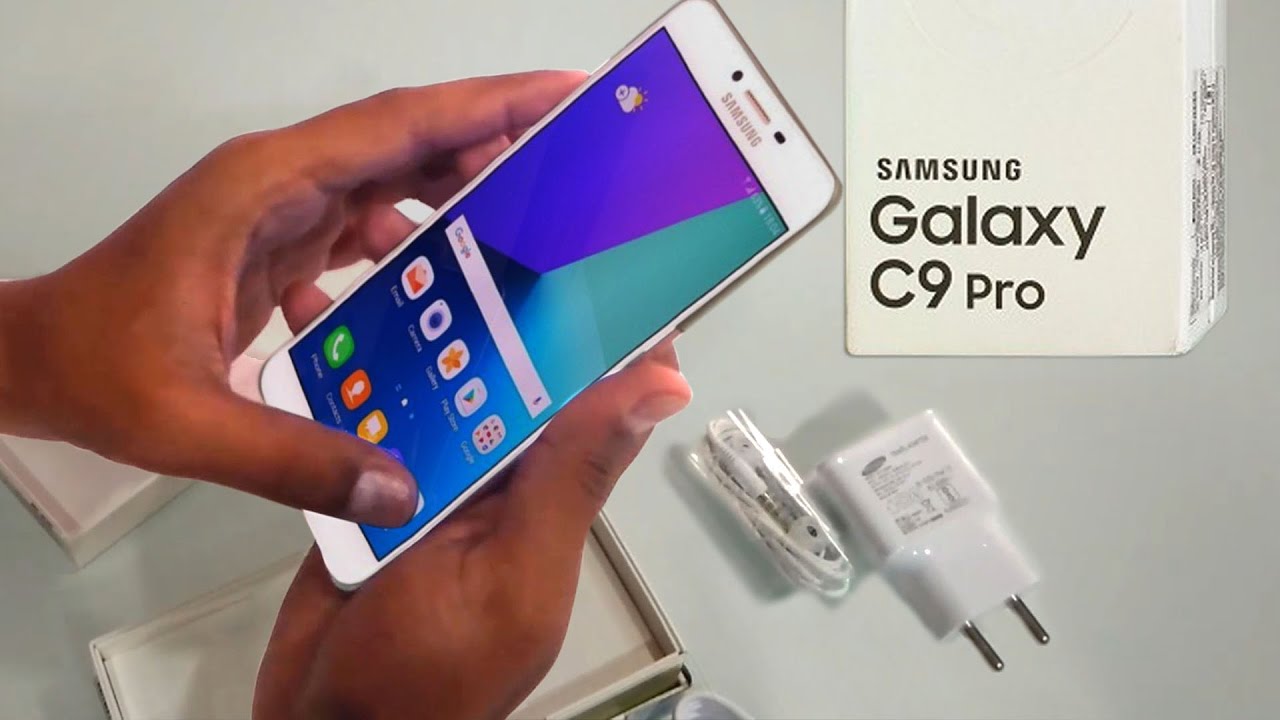 samsung galaxy c9 pro unboxing and review | samsung c9 pro hands on ...