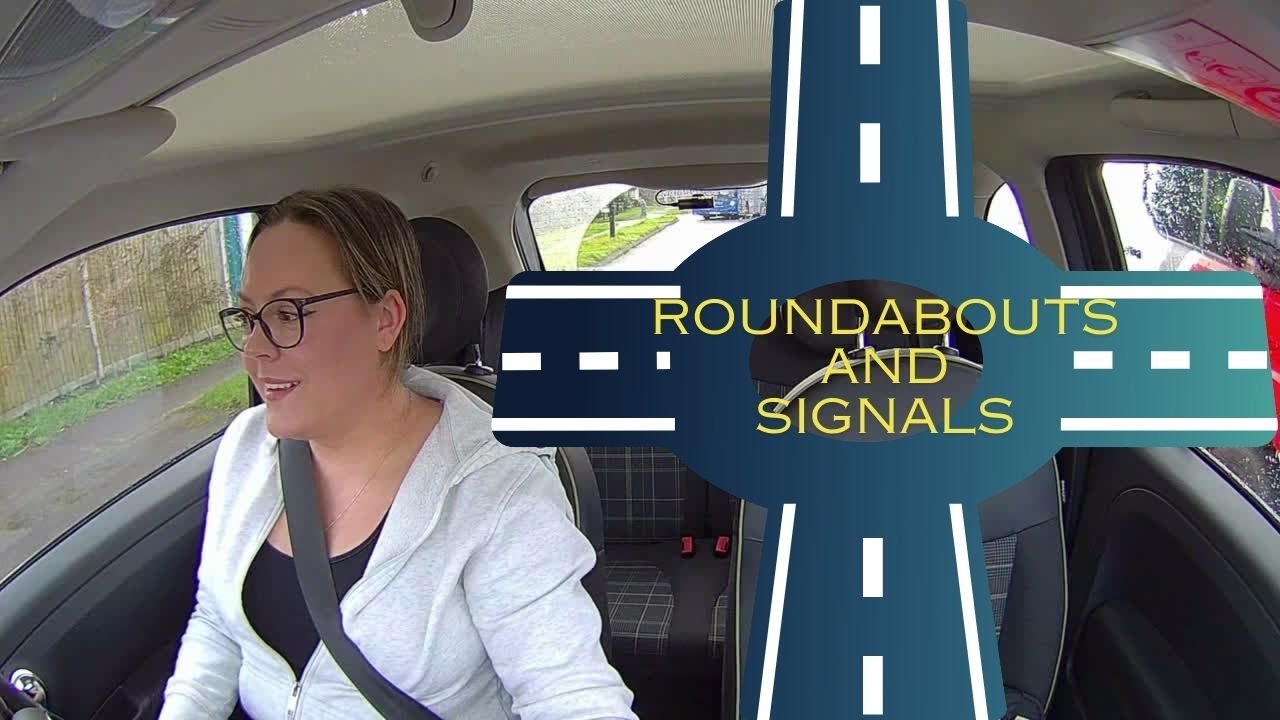 How and when to signal on roundabouts. #drivinglessons #drivingtips # ...