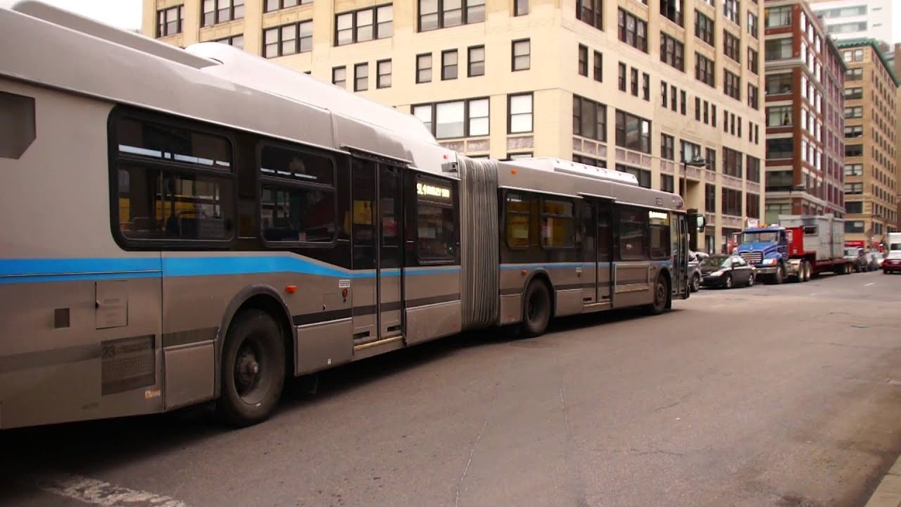 Massachusetts Bay Transportation Authority 2010 New Flyer DE60LFR 1223 ...