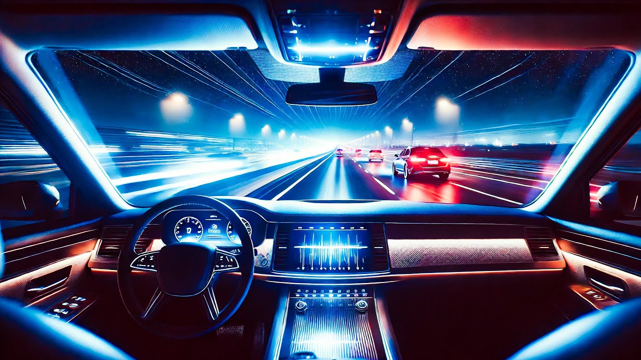 Late Night Drive Sounds - 8 Hours of White Noise for Sleep, Study ...
